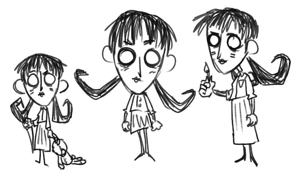 a one man art train ...... woodie fans welcome.... - [Don't Starve] Art ...