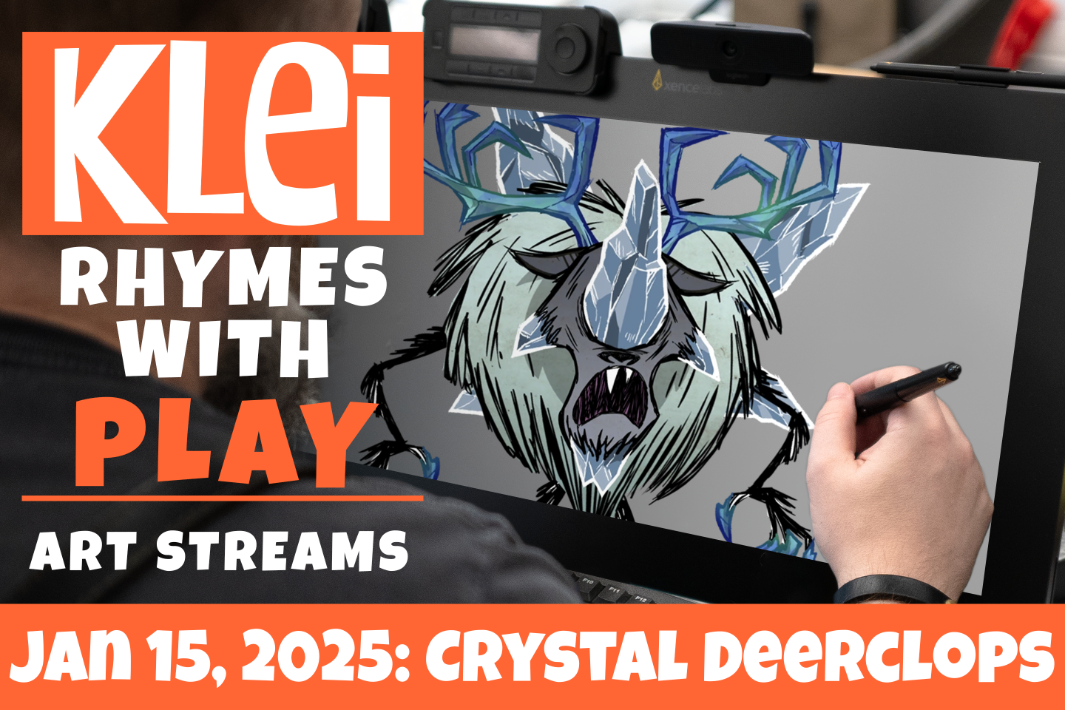 Klei Weekly Art Stream - Crystal Deerclops (January 15th, 2025) - [Don ...