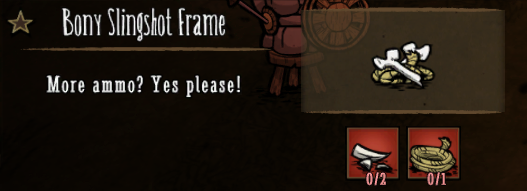 A little QOL for Walter's Bony Slingshot Frame - [Don't Starve Together ...