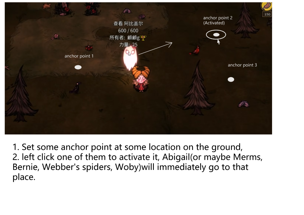 Charged Abigail, targeting system, minion control system ideas - [Don't ...