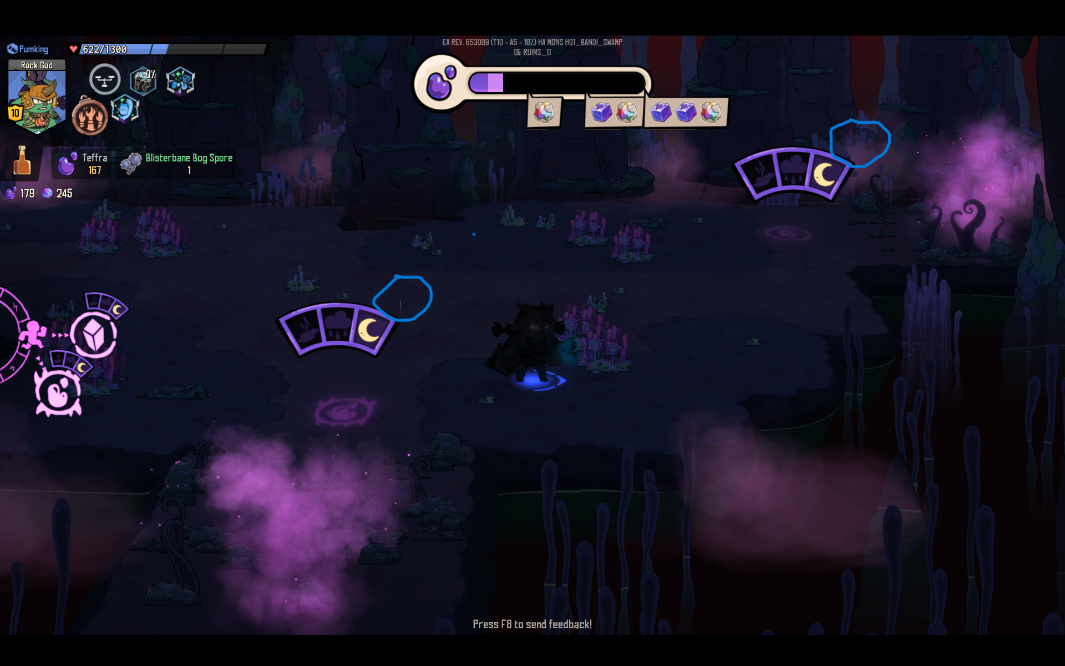 Anomaly Room Selection Screen has a stray pixel at the upper right ...