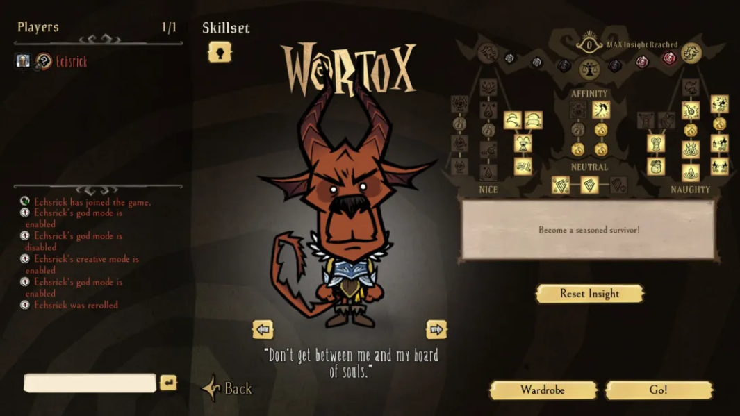 some disapointmends with wortox skill tree - Page 2 - [Don't Starve ...