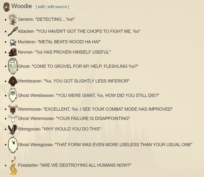 Canonical DST pairings ("ships") - [Don't Starve Together] General ...