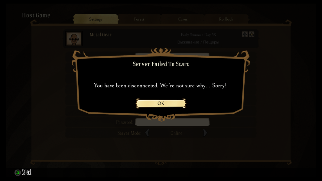 Server issues on Xbox - [Don't Starve Together] Xbox One - Klei ...