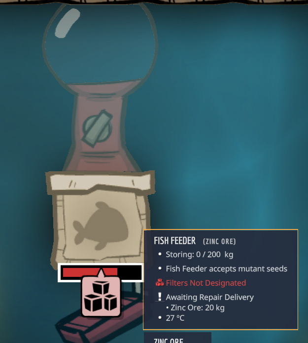 Fish feeder/release can take pressure damage again - Oxygen Not ...